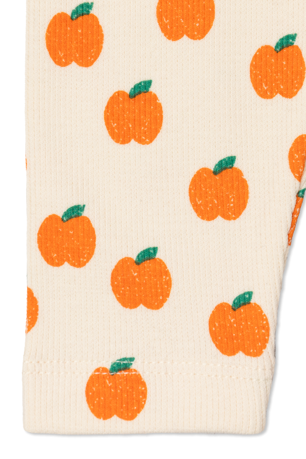 Cream Ribbed Leggings Tiny Cottons - Vitkac GB